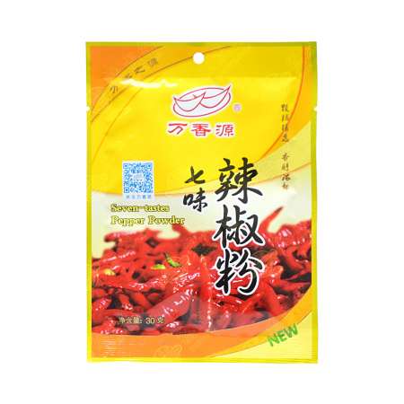 万香源 七味辣椒粉 30g 美国德成行