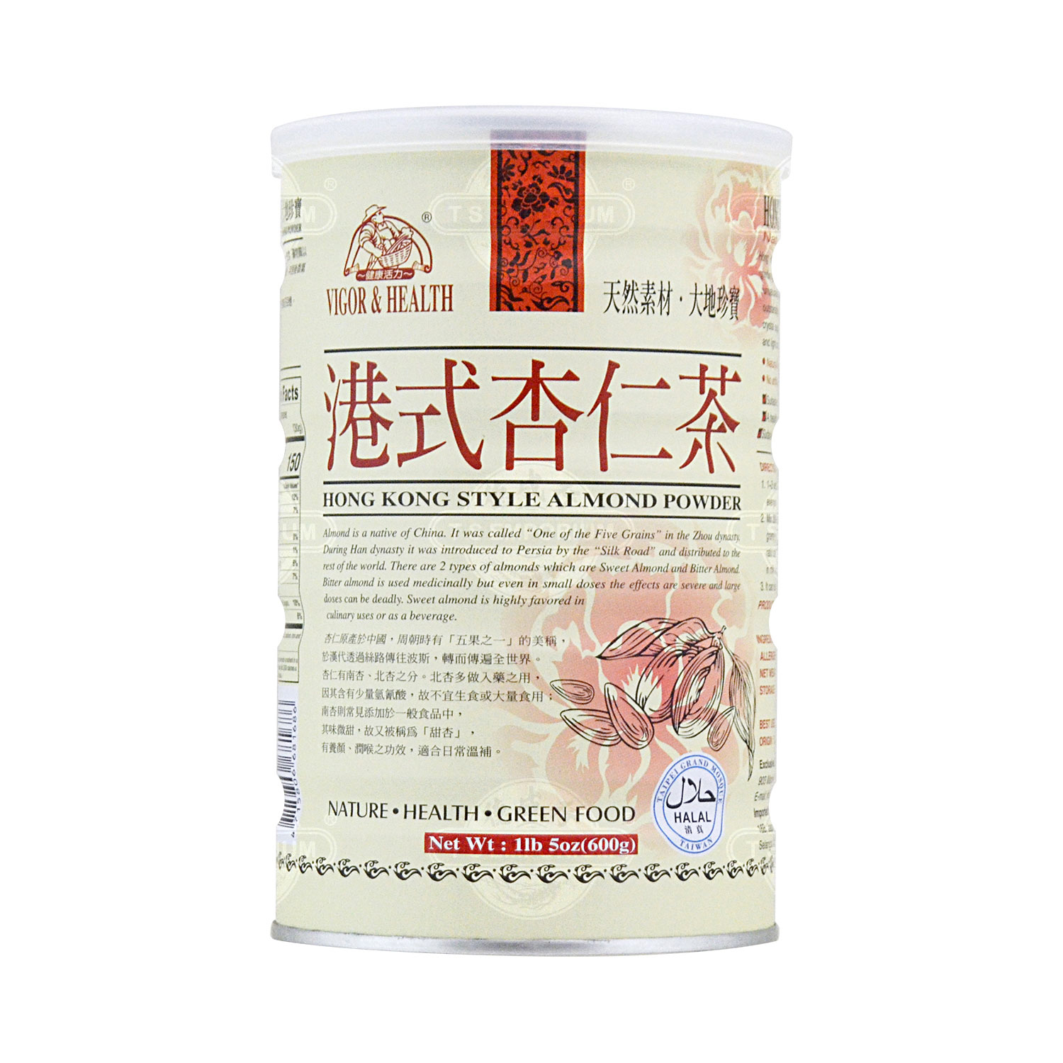 YOUJICHUFANG Hong Kong Style Almond Powder 600g - Tak Shing Hong