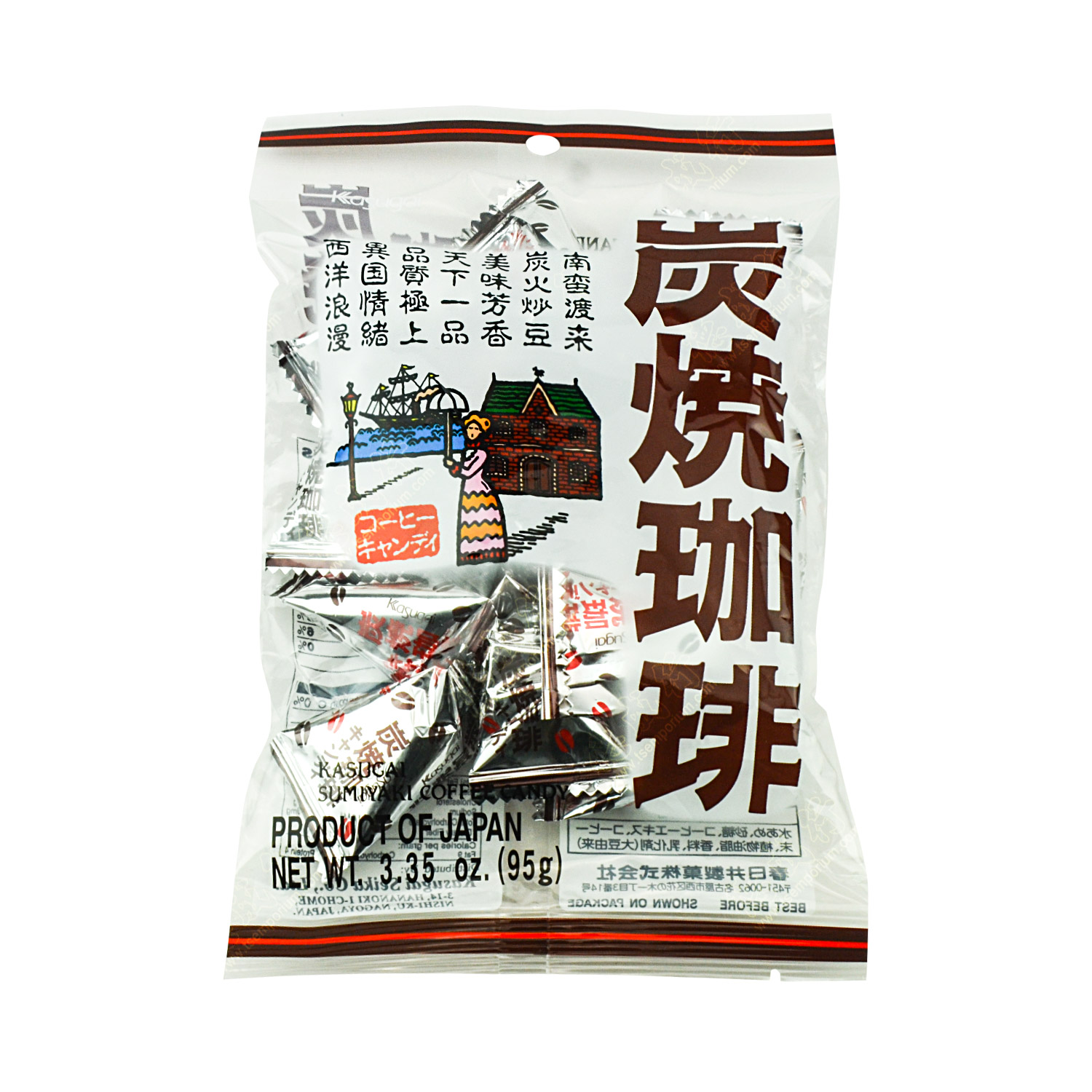 KASUGAI Sumiyaki Coffee Candy 95g - Tak Shing Hong