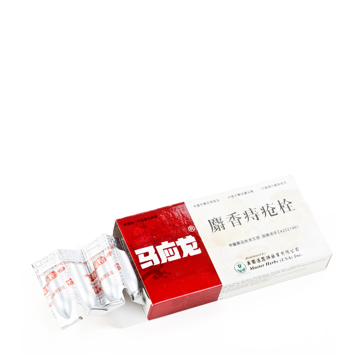 MA YING LONG Hemorrhoids Suppository 6pcs - Tak Shing Hong