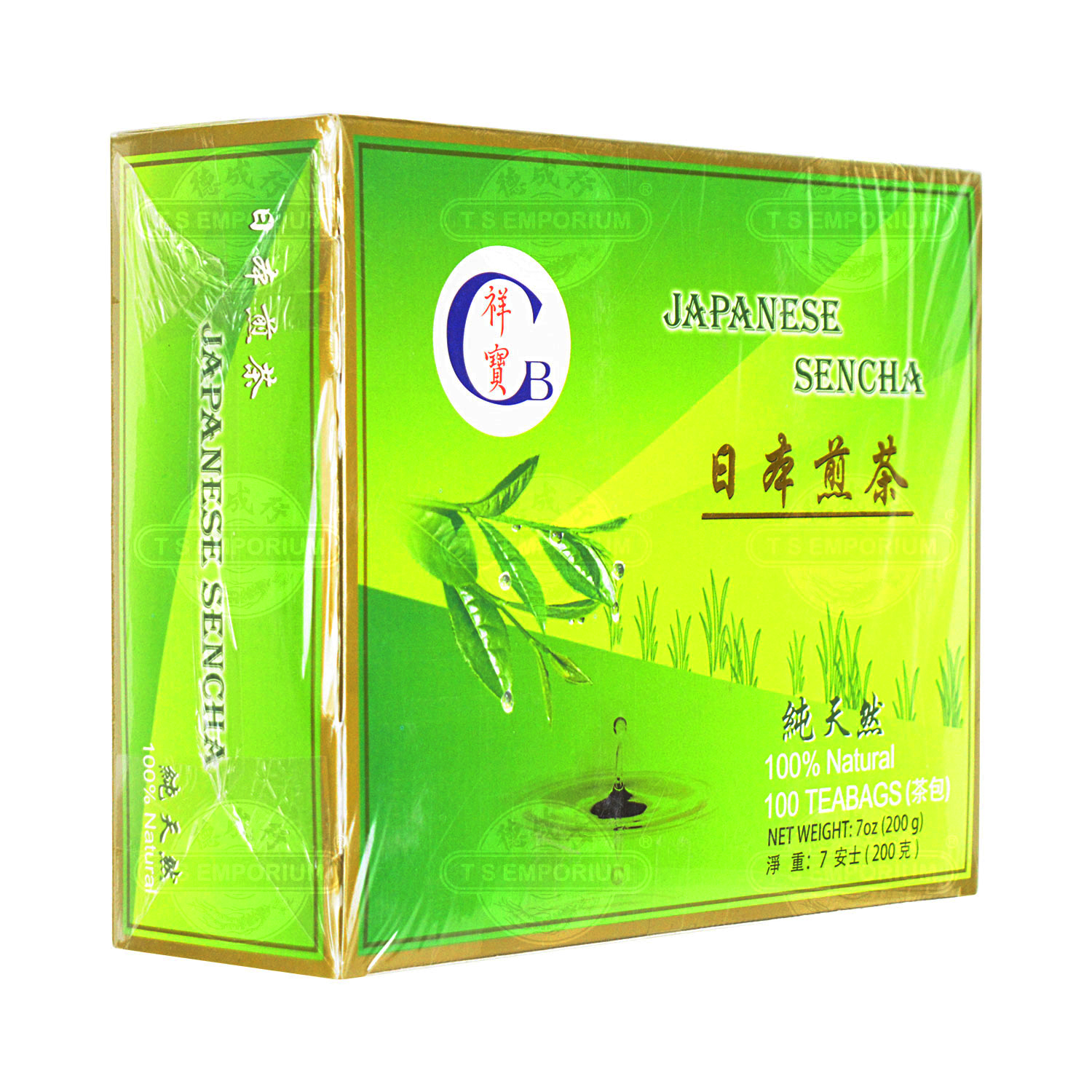 CB Japanese Sencha 100tea bags/200g - Tak Shing Hong