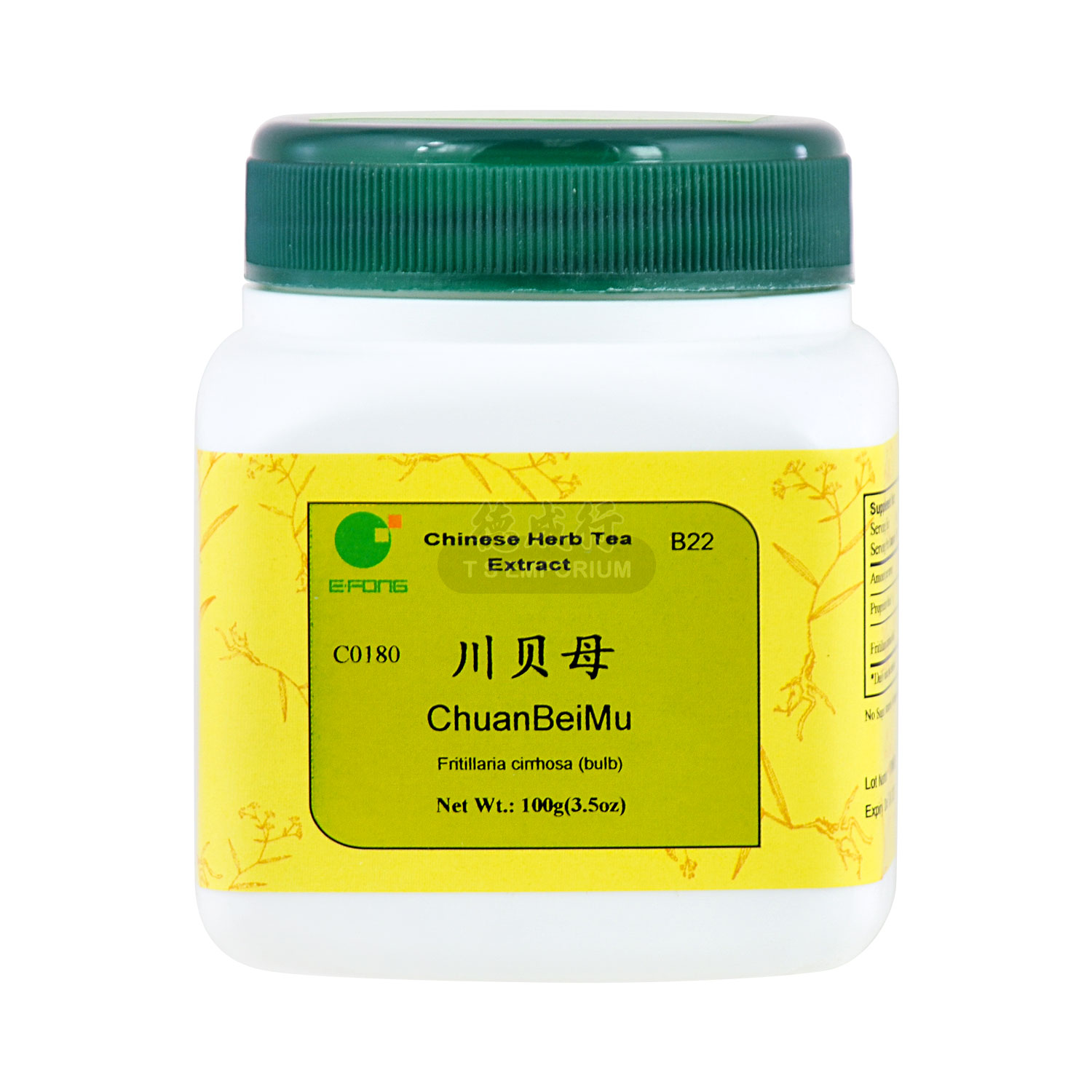 E-FONG Chinese Herb Tea Extract Powder - ChuanBeiMu 100g/3.5oz - Tak ...