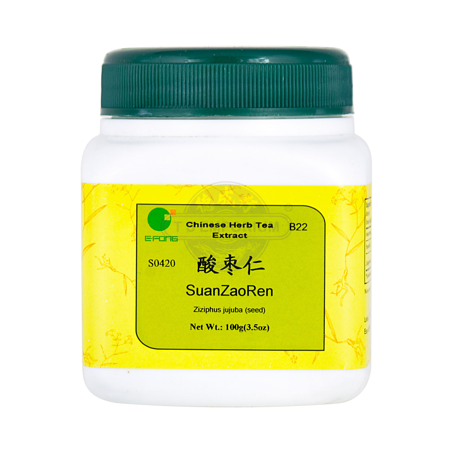 E-FONG Chinese Herb Tea Extract - Suan Zao Ren (Ziziphus Jujuba (Seed ...