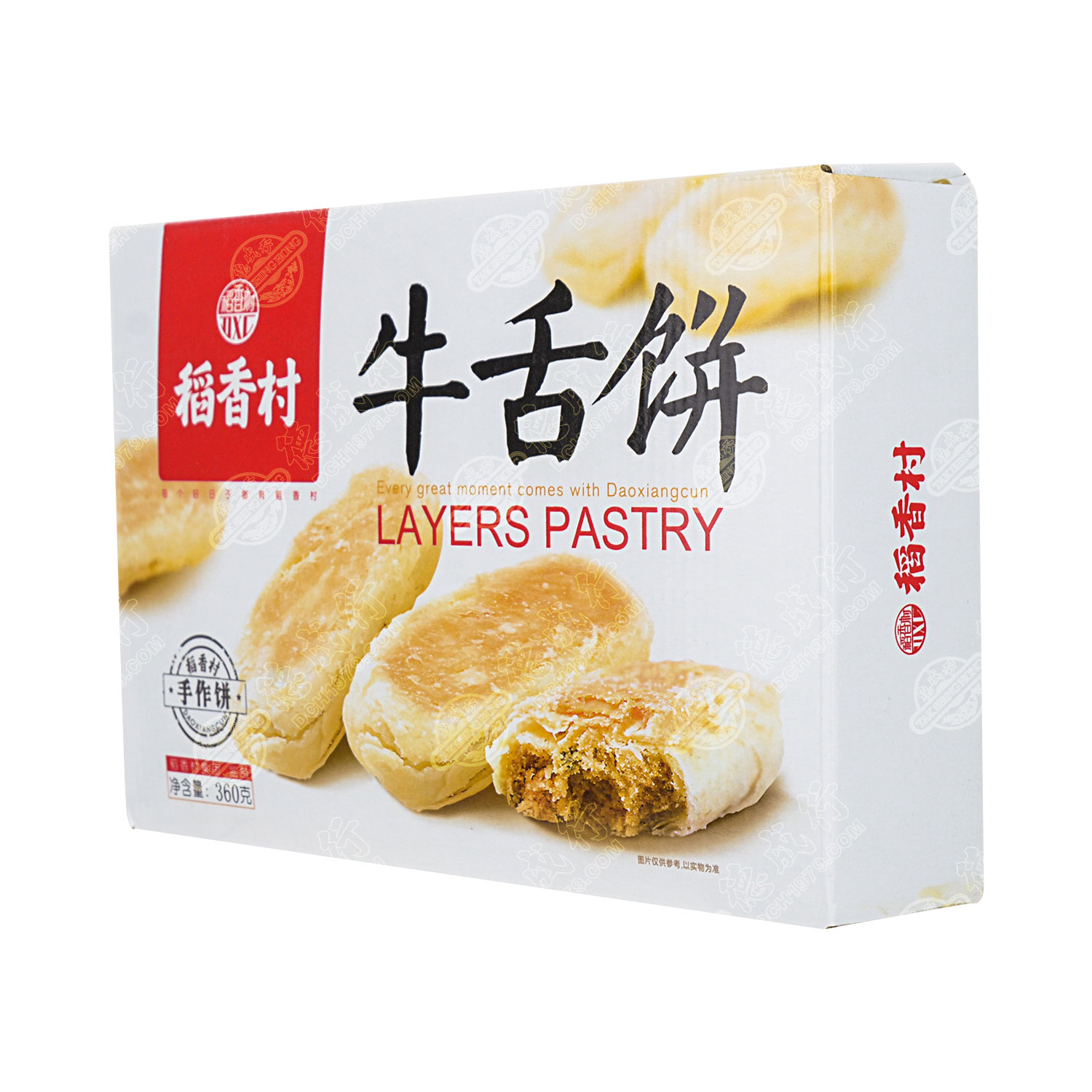 DAOXIANGCUN Ox-Tongue Shaped Cake (Layers Pastry) 9Bags/360g - Tak ...