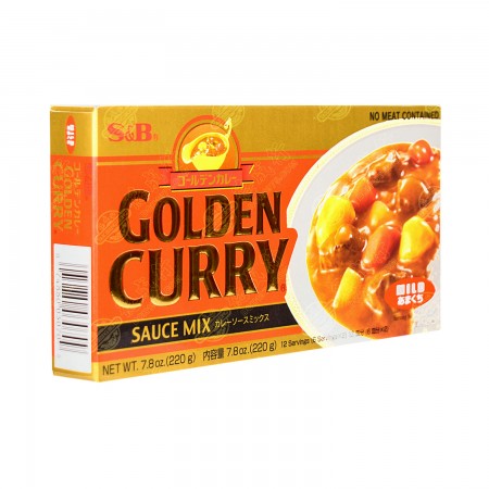 S&B GOLDEN CURRY Sauce Mix (MILD) 220g - Tak Shing Hong