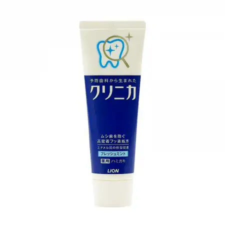 LION Clinica Toothpaste, Fresh Mint Vertical Type 130g - Tak Shing Hong